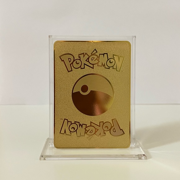 Pokemon | Other | Pokemon Arceus Vmax Gold Metal Card ...
